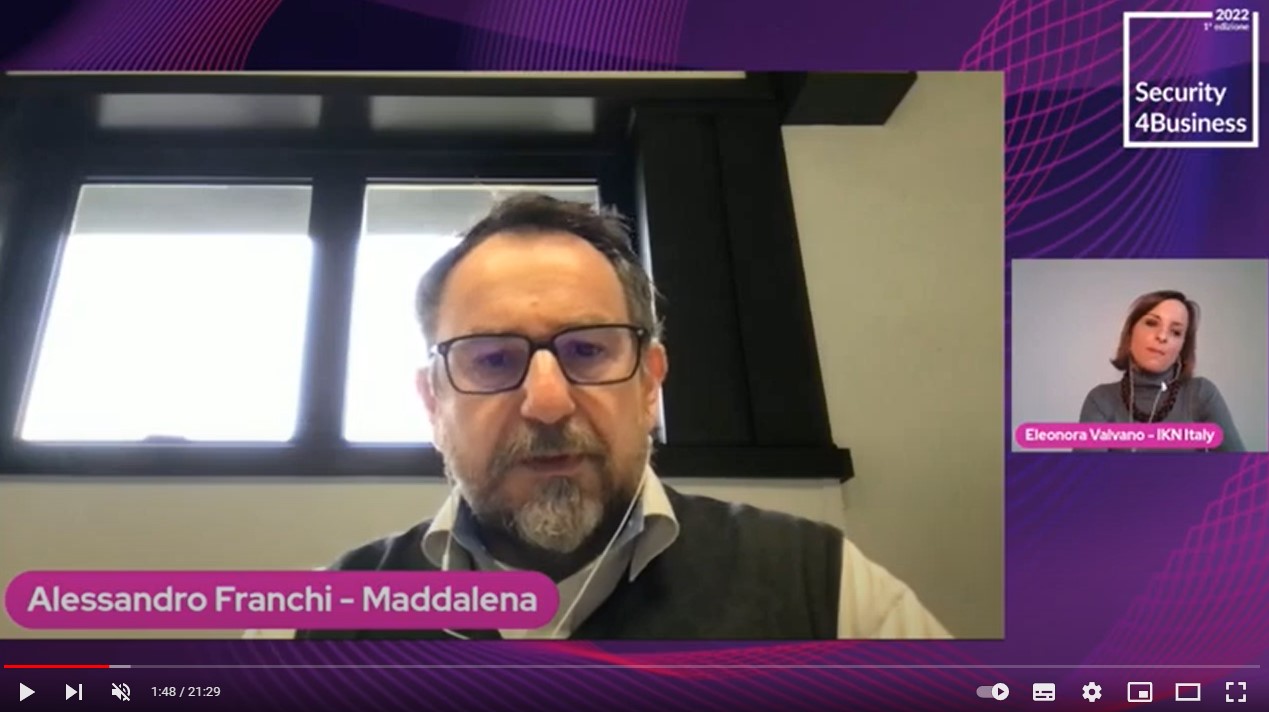 Intervista a Alessandro Franchi, CIO di Maddalena · iKN Italy