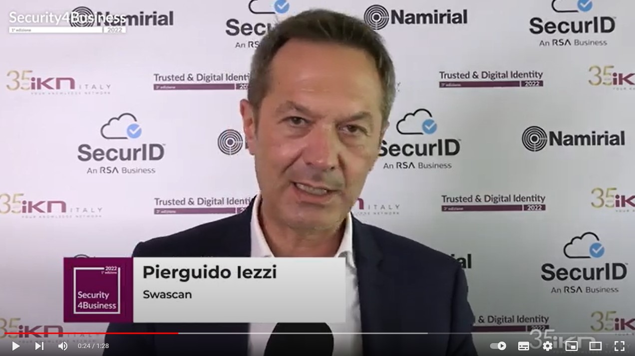 Intervista a Pierguido Iezzi, Co-Founder di Swascan · iKN Italy